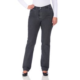 KjBRAND Große Größen: Jeans in Quer-Stretch-Qualität, mit Komfortbund, grey Denim, Gr.56