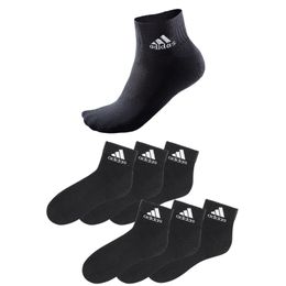 adidas Performance Große Größen: Kurzsocken, schwarz, Gr.43/46