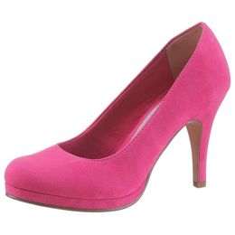 Tamaris Große Größen: High-Heel-Pumps, fuchsia, Gr.40