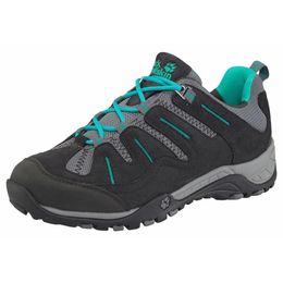 Jack Wolfskin Große Größen: Wanderschuh, schwarz-mint, Gr.42