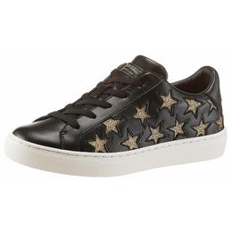 Große Größen: Skechers Sneaker »Side Street - Star Side«, schwarz-goldfarben, Gr.37