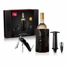 Vacuvin Weinkühler Geschenkset Wein Premium 4-tlg.