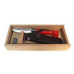 Opinel Taschenmesser Opinel Kindermesser OUTDOOR JUNIOR rot + Holzbox