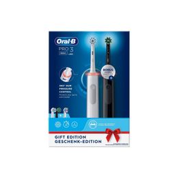 Oral-B Elektrische Zahnbürste Pro 3 + 2. Handstück