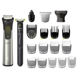 Philips MG9555/15 All-in-One Serie 9000 Multigroomer, Silber
