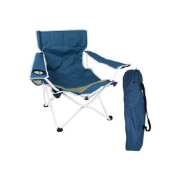 Koopmann Koopman Campingstuhl Strandstuhl Blau