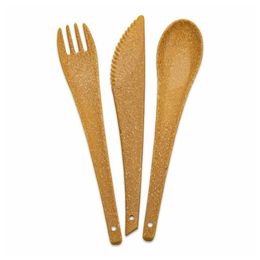 Koziol Besteck-Set Rio Nature Wood (3-tlg)