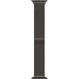 Apple Smartwatch-Armband 45mm Milanese Loop, grau