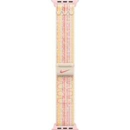 Apple Smartwatch-Armband 45mm Nike Sport Loop, rosa
