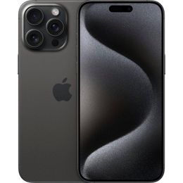 Apple iPhone 15 Pro Max 256GB Smartphone (17 cm/6,7 Zoll, 256 GB Speicherplatz, 48 MP Kamera), schwarz
