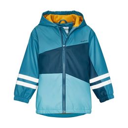 Playshoes - Regenjacke WARM mit Fleecefutter in marine, Gr.98