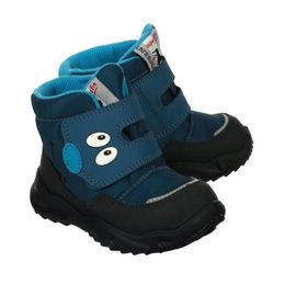 Superfit - Klett-Boots GLACIER - EYES in blau/türkis, Gr.23
