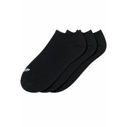 adidas originals Füßlinge 'Trefoil Liner' Damen Größe 43/46 schwarz / weiß