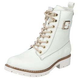 Rieker Lace-Up Ankle Boots female White size 36