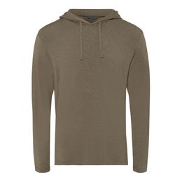 Hanro Kapuzensweatshirt ' Casuals ' Herren Größe L beige / khaki