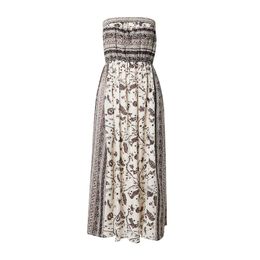 Dorothy Perkins Kleid Damen Größe 46 elfenbein / blutrot / schwarz Winterkleid