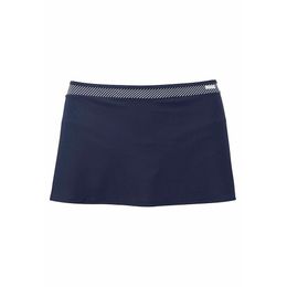 Lascana Strandrock Damen Gr&ouml;&szlig;e 38 marine / wei&szlig;