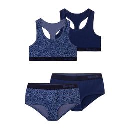 Lascana W&auml;sche-Set M&auml;dchen Gr&ouml;&szlig;e 134/140 navy