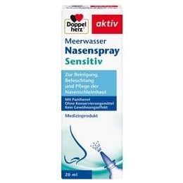 Queisser Doppelherz Meerwasser Nasenspray mit Panthenol 20 ml