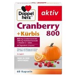 Queisser Doppelherz Cranberry+Kürbis Kapseln 60 St