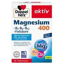 Queisser Doppelherz Magnesium 400 mg Tabletten 30 St