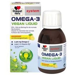 Queisser Doppelherz Omega-3 vegan Liquid system 100 ml