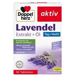 Queisser Doppelherz Lavendel Extrakt+Öl Tabletten 30 St