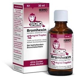 Bromhexin HERMES Arzneimittel 12 mg/ml Tropfen 30 ml