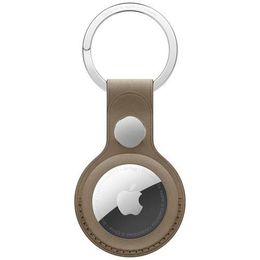 Apple Finewoven Key Ring AirTag Schlüsselanhänger Taupe