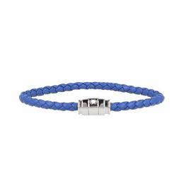 Montblanc Bracelet Armband Leder 20 cm blue