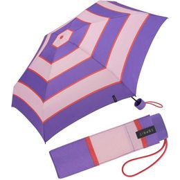 Esprit Taschenregenschirm Mini Regenschirm Petito Collegiate Stripe
