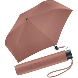 Esprit Stockregenschirm Mini Regenschirm Damen Slimline HW 2023