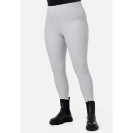 kekoo Leggings High-Waist Leggings aus Bi-Stretch in Großen Größen