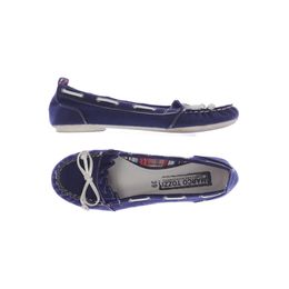 Marco Tozzi Damen Halbschuh, marineblau