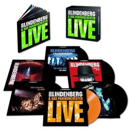 Live (6LP-Box) - Udo Lindenberg & Das Panik-Orchester. (LP)