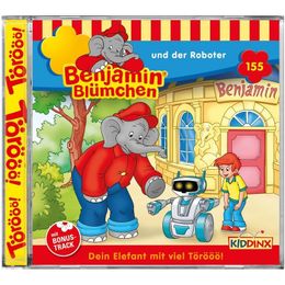 KIDDINX Folge 155: Und Der Roboter - Benjamin Blümchen (Hörbuch)