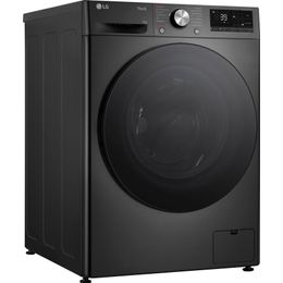 A (A bis G) LG Waschmaschine "F4WR703YB" Waschmaschinen schwarz Frontlader