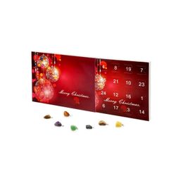 VALIOSA Schmuck-Adventskalender Merry Christmas Mode-Schmuck Adventskalender aus Halb-Edelstein (24-tlg)