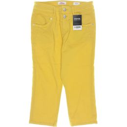 s.Oliver Damen Jeans, gelb, Gr. 36