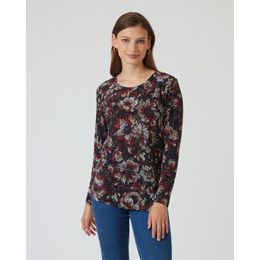 Helena Vera Midi-Shirt mit Allover-Print