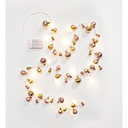 LED-Lichterkette "Weihnachten" Rose, 20 LEDs