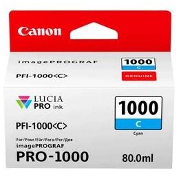 Canon PFI-1000C Tinte cyan| Preis nach Code OSTERN