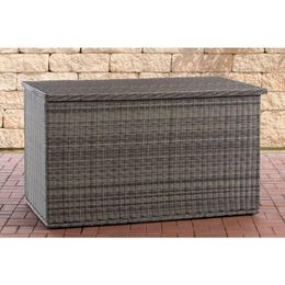 CLP - Polyrattan Auflagenbox Comfy 5mm grau-meliert 125 cm