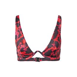Hunkemöller Hunkemöller Bikinitop Damen Größe 80 weinrot / cranberry / hellrot / schwarz