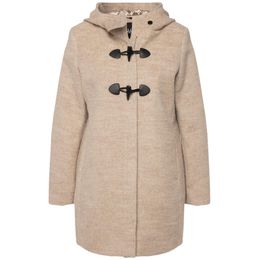 Ulla Popken Between-Seasons Coat female Beige size 54-56