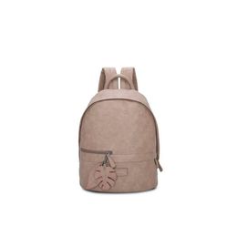 Fritzi aus Preussen Fritzi aus Preußen Cityrucksack Eco Fritzi07, aus recyceltem und veganem Material, beige|braun