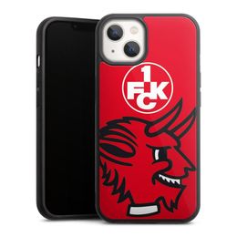 DeinDesign iPhone 13 Handy Gallery Case Handyh&uuml;lle 9H Geh&auml;rtetes Glas R&uuml;ckseite H&uuml;lle Devil 1. Fc Kaiserslautern 1. Fck Gallery Case