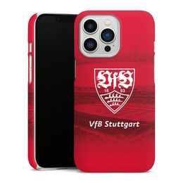 DeinDesign iPhone 13 Pro Handy Premium Case Smartphone Handyh&uuml;lle Schutzh&uuml;lle matt Stadium Official Licensed Product Vfb Stuttgart Premium Case