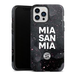 DeinDesign iPhone 13 Pro Max Handy Panzer Handyh&uuml;lle robuste Outdoor H&uuml;lle Schutzh&uuml;lle gl&auml;nzend Mia San Mia Girl Style Fc Bayern M&uuml;nchen Tough Case