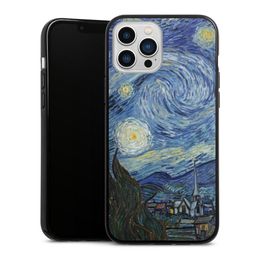 DeinDesign iPhone 13 Pro Max Handy Silikon H&uuml;lle Case schwarz Handyh&uuml;lle The Starry Night Kunst